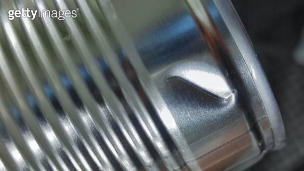 Scratch and dent defect on the can which can cause leakage of the ...