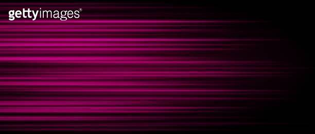 Abstract purple laser beam. Lighting effect. Directional spotlight ...