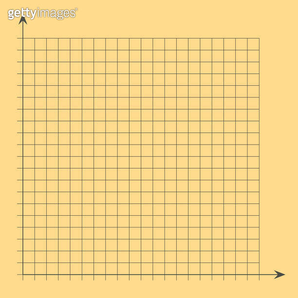 Grid Paper Mathematical Graph Cartesian Coordinate System With X Axis