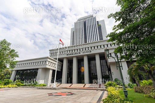 Supreme Court complex of the Republic of Indonesia or Mahkamah Agung in ...