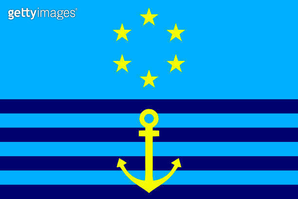 Flag of the Central Commission for Navigation on the Rhine 이미지 ...