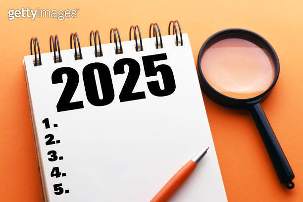 New year resolutions 2025. Goals, resolutions, plan, action, checklist ...