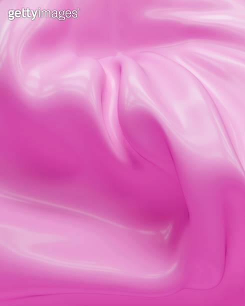 Pink flowing waves crushed modern luxury abstract colorful background ...