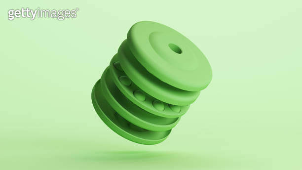 Green bionic capsule disk shapes bearing housing technology design ...