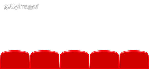 Movie theater hall with seat rows for audience and cinema projector. Vector 이미지 (2112393143 ...