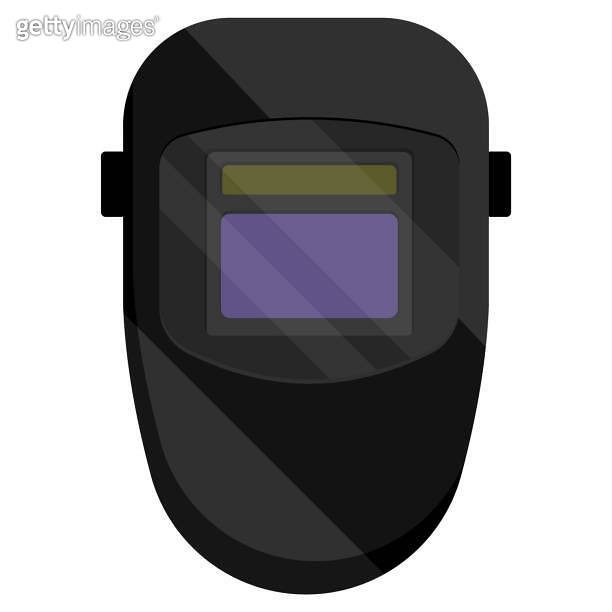 Welding helmet. Arc Welding Helmet. Vector illustration. 이미지 ...