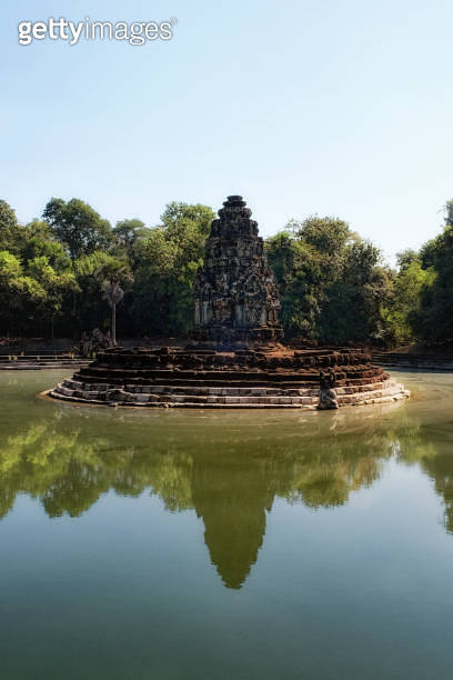 Jayatataka monument, originally a Hindu royal temple, currently ...