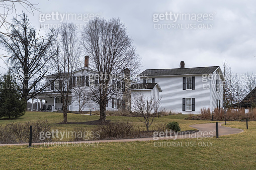 Several buildings in the James Beam Distillery complex in Clermont ...