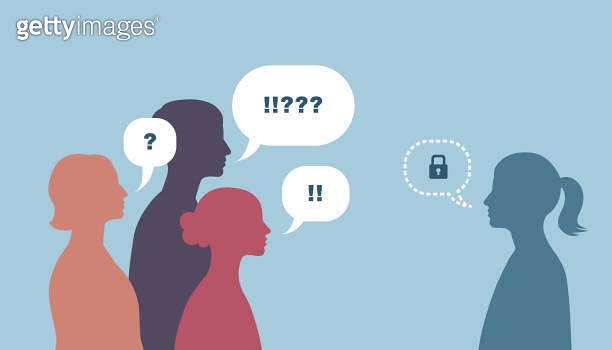 Selective mutism, inability to speak in certain social situations ...