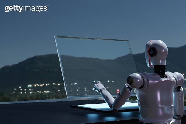 ROBOT programmer AR computing inspector VR screen interface Applications Control screen glasses ...