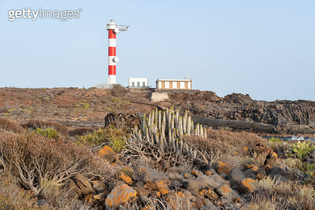 Faro Punta de Rasca, solitary lighthouse nested within the wilderness ...