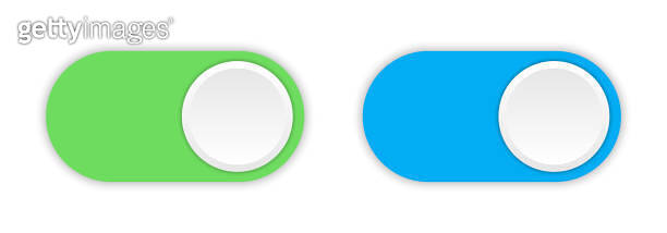 Switch buttons. Vector toggles. On Off switcher icons. App switch button interface. Switch ...
