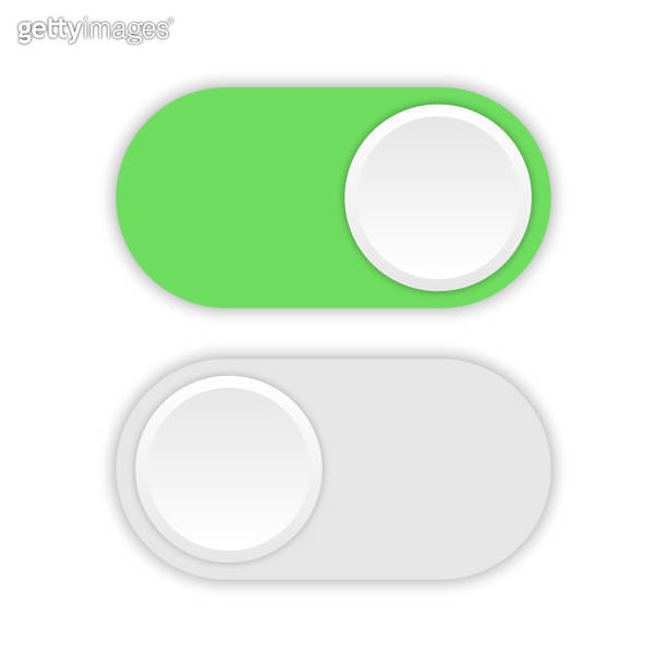 Switch Toggle Buttons Switch Buttons App Switch Button Interface Vector Toggles On Off