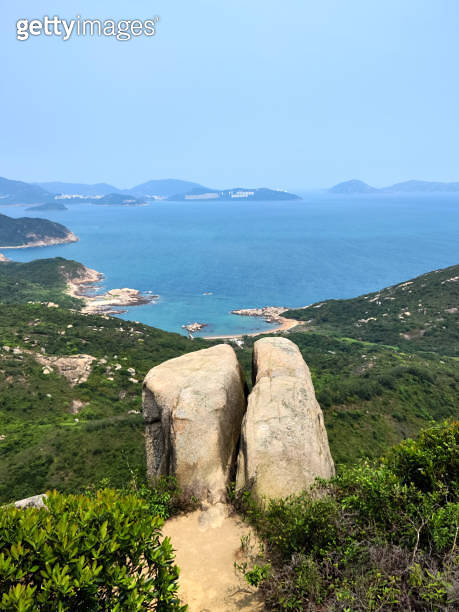 Panorama from Mount Stenhouse, Lamma island, Hong Kong 이미지 (2154493886 ...