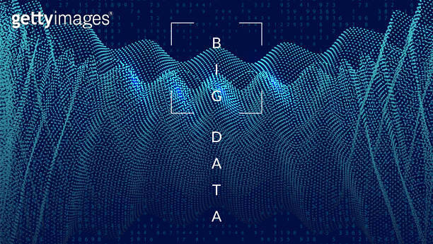 Ai Background. Deep learning: intelligence of the future. Partial ...