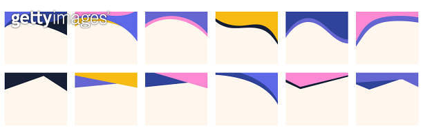 Assortment of different shapes for headers or footers on square posts ...