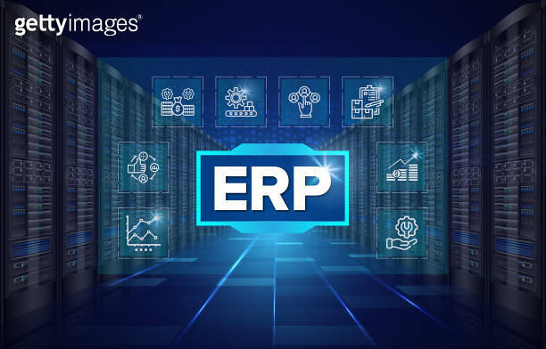 Erp Cloud Server System Software Automation Enterprise Resource Planning Erp Solution