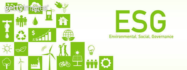 Background Banner for Sustainability development, ESG, green energy ...