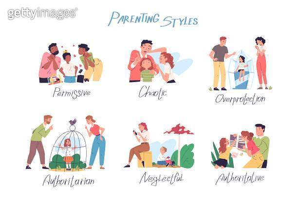 Parenting styles. Parents discipline learning children attachment type ...