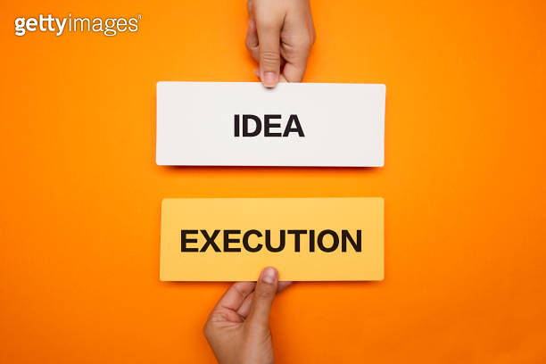 Idea And Execution 이미지 (2164440256) - 게티이미지뱅크