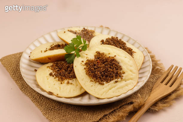 Serabi or Surabi or Sorabi Oncom is Indonesian Traditional Pancake ...