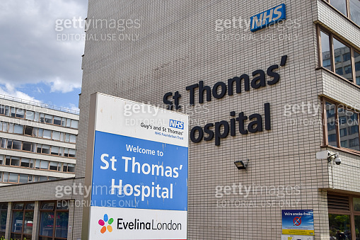 St Thomas' Hospital, London, UK 이미지 (2159783301) - 게티이미지뱅크