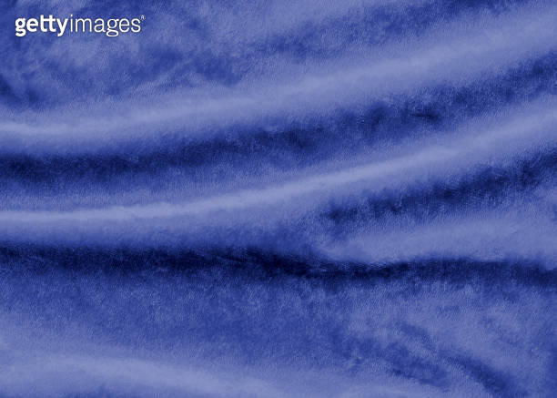 Navy blue velvet background or dark blue velour flannel texture made of ...