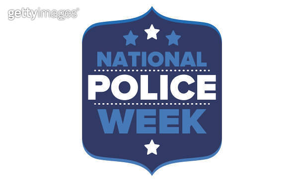 National Police Week in May. Celebrated annual in United States. In ...