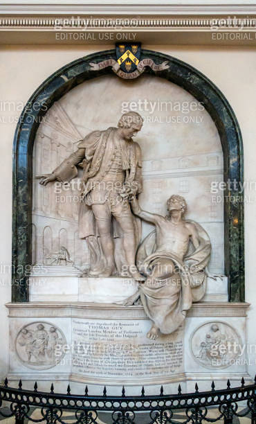The tomb of Thomas Guy, founder of Guy's Hospital in London (2175701191 ...