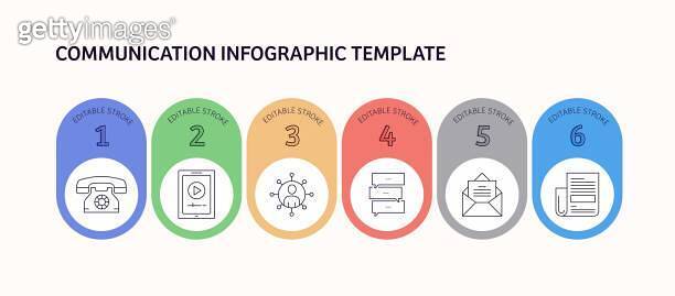 Communication Related Vector Banner Design Concept. Global Multi-Sphere ...