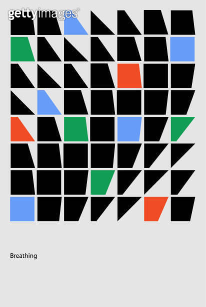 Abstract representation of breathing with text on the importance of ...