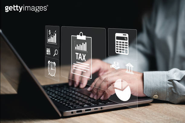 Tax payment electronic documents, tax calculations online software ...