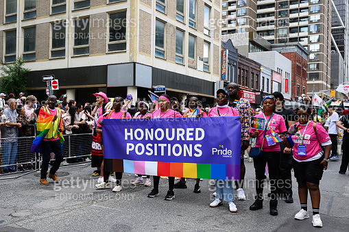 2024 Pride Toronto Parade on June 30 2024 이미지 (2160166644) - 게티이미지뱅크