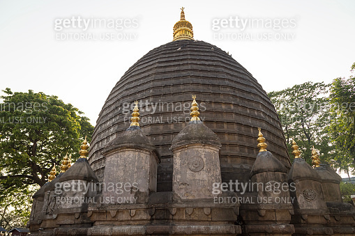 Guwahati, assam, India, 27 april 2022. Top view of the kamakhya mandir ...
