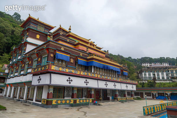 Ranka monastery or lingdum or pal zurmang kagyud monastery in gangtok ...