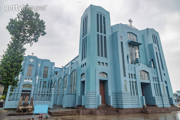 Cathedral Catholic Church, also known as the Cathedral of Mary Help of ...