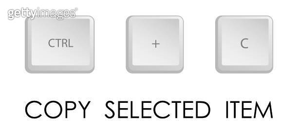 Copy key combination. Keyboard shortcut for quickly executing command ...
