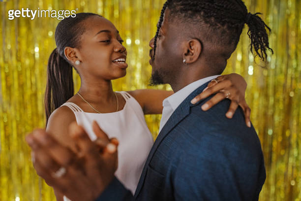 Prom-goers, the couple, savoring every moment of their special night on ...