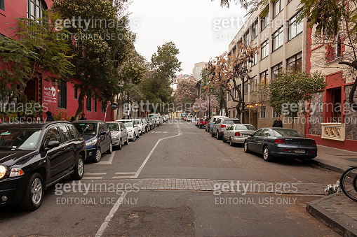 Lastarria neighborhood - Santiago, Chile (2153518769) - 게티이미지뱅크