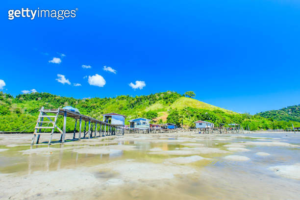 Beautiful nature view at Timbun Mata island, Semporna Sabah, Malaysia ...
