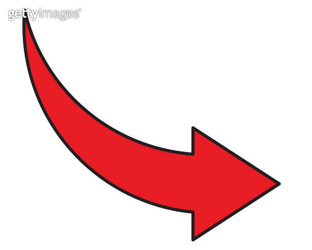 Red Arrow Symbol. 3d Red Arrow Left Direction Icon on a Transparent ...