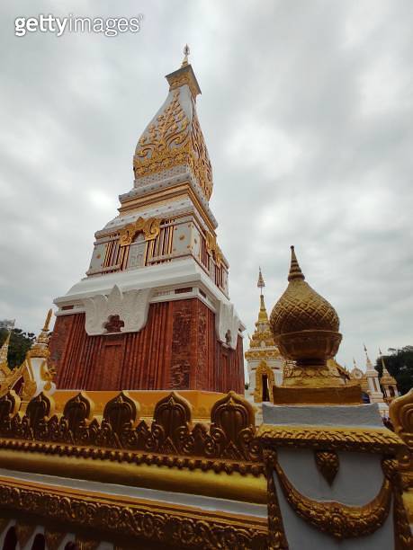 Phra That Phanom Pagoda at Wat Phra That Phanom in Nakhon Phanom ...