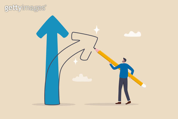 Change direction or career path for best opportunity, turn or transform ...