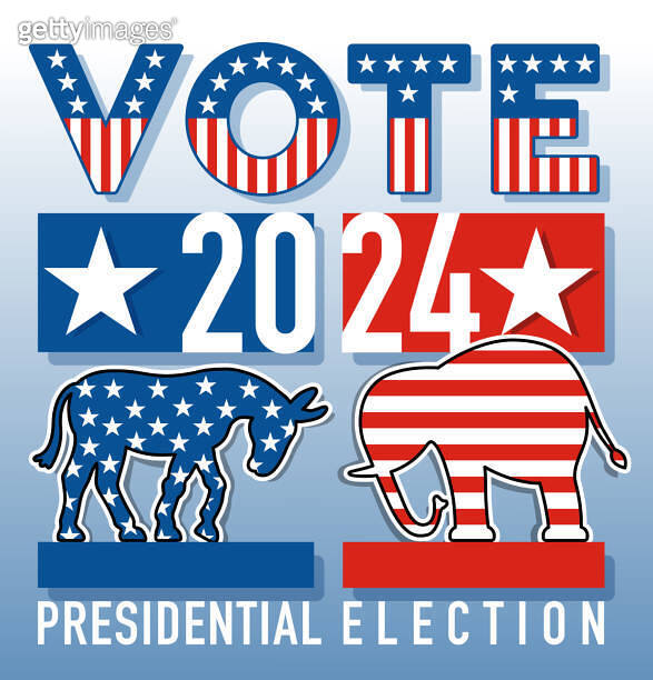 United States Presidential Election 2024 republican and democratic ...