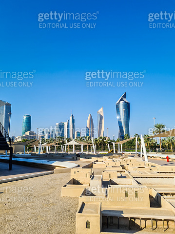 Architectural Model Of The Al Shaheed Park In Kuwait City (2157950002 ...