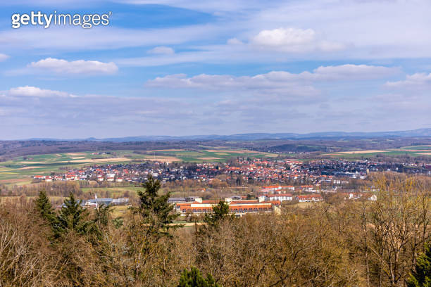 A wonderful spring hike through the beautiful Heldburger Land in the ...