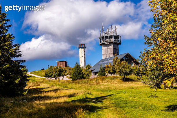 Autumn cycle tour on the high trail of the Thuringian Forest via ...