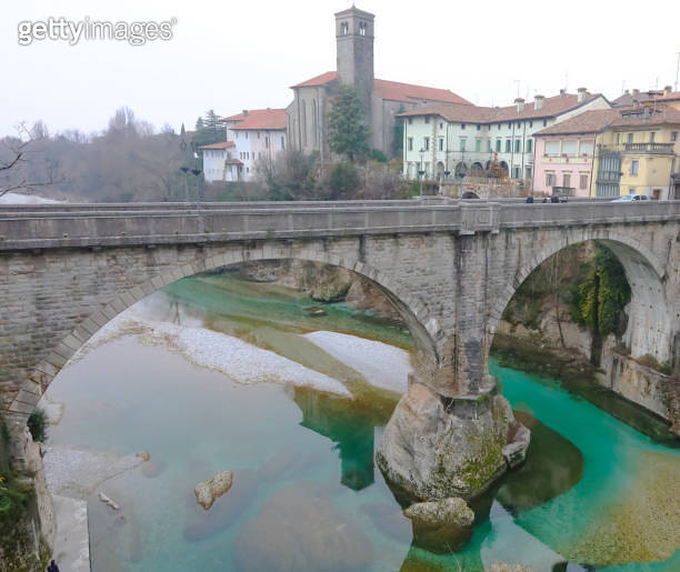 Bridge in Cividale Town called PONTE DEL DIAVOLO that means Bridge of ...