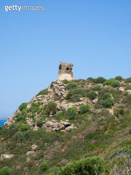 The Porto Giunco tower is a Spanish watchtower located on the ...