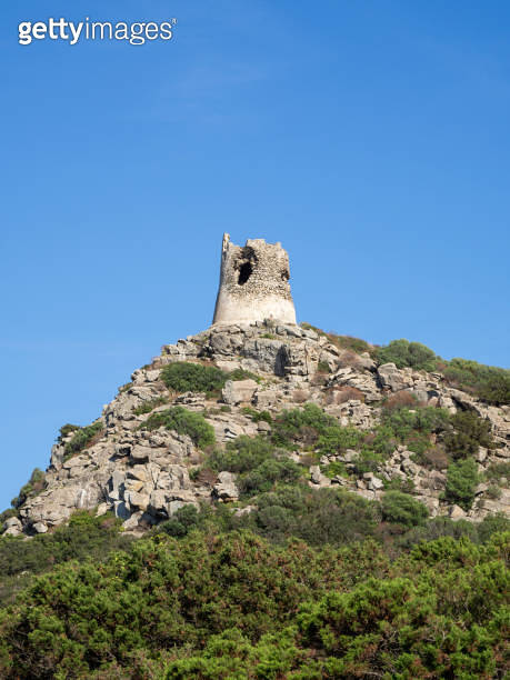 The Porto Giunco tower is a Spanish watchtower located on the ...